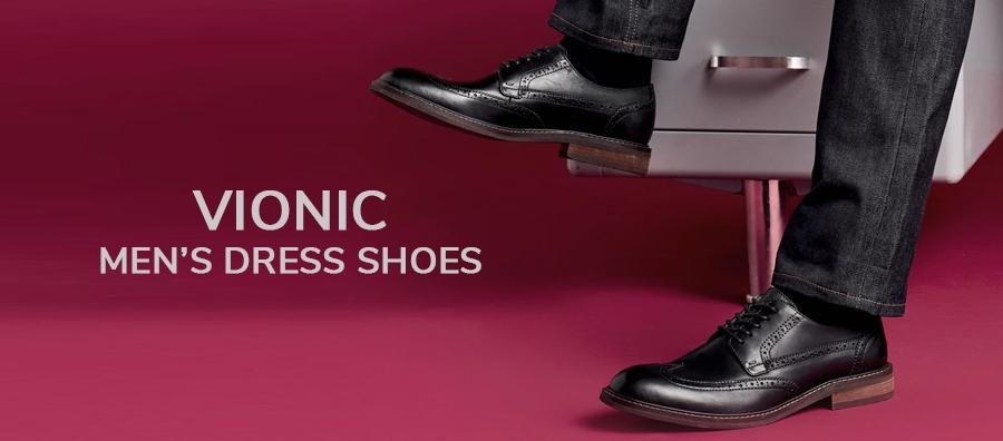 Vionic Men's Dress Shoes – ActiveLifeUSA.com