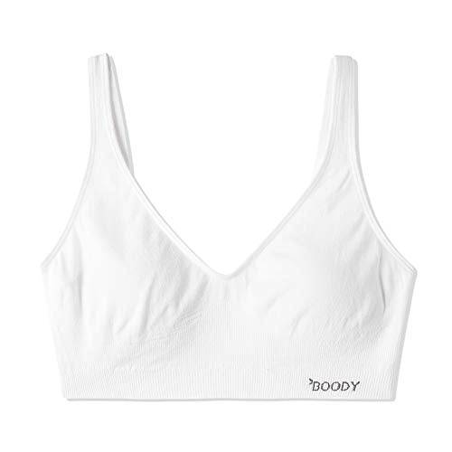 Boody Body EcoWear Women's Padded Shaper Bra - Bamboo Viscose - Seamle ...