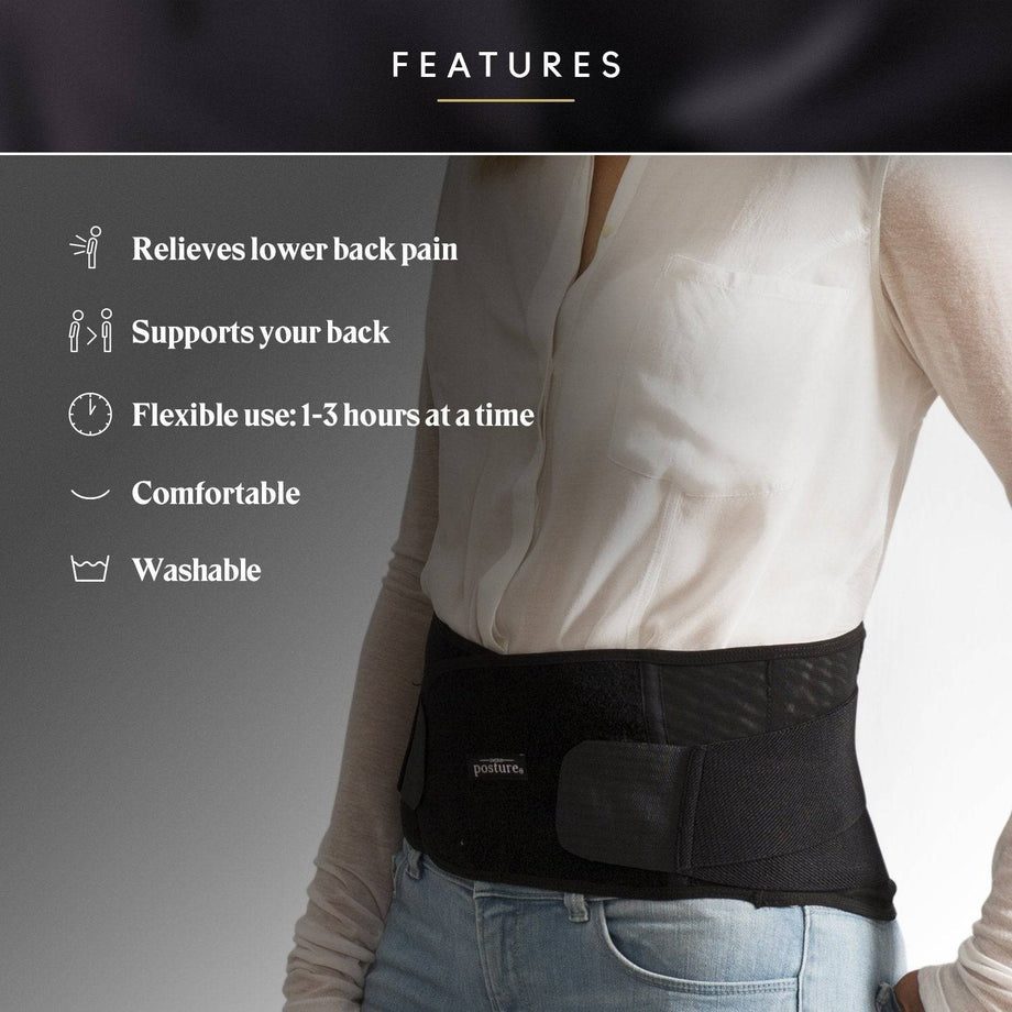 back brace for posture lower back